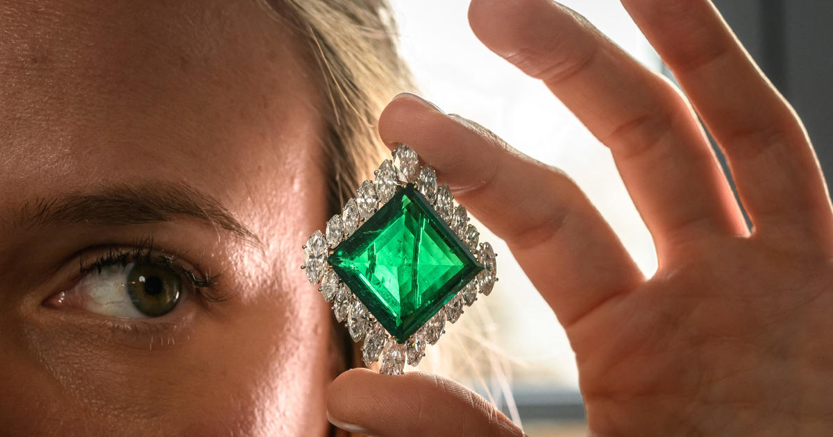 Aga Khan emerald, world's most expensive green stone, fetches record $9 ...